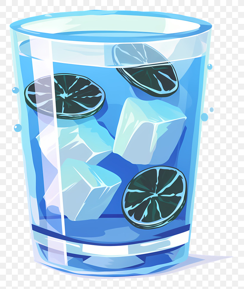Glass Of Water - Refreshing Glass Of Water With Ice And Lemon, PNG, 3124x3688px, Glass Of Water ...