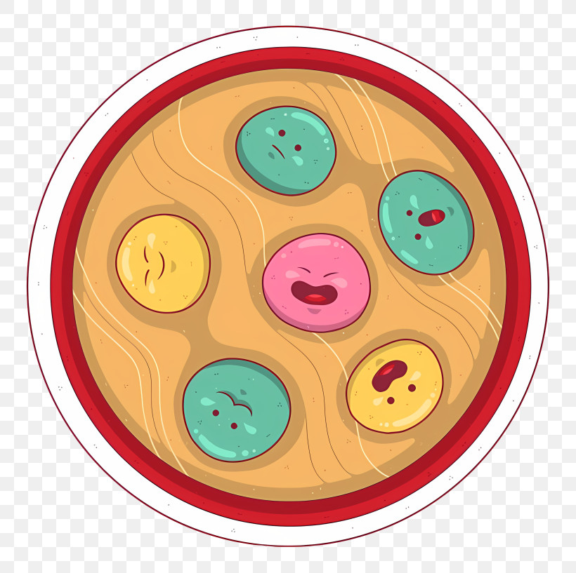 Noodles - Plate Of Colorful Cookies, PNG, 2712x2704px, Noodles, Baking ...
