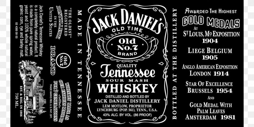 Jack Daniel s Lynchburg Tennessee Whiskey Logo PNG 1200x600px 