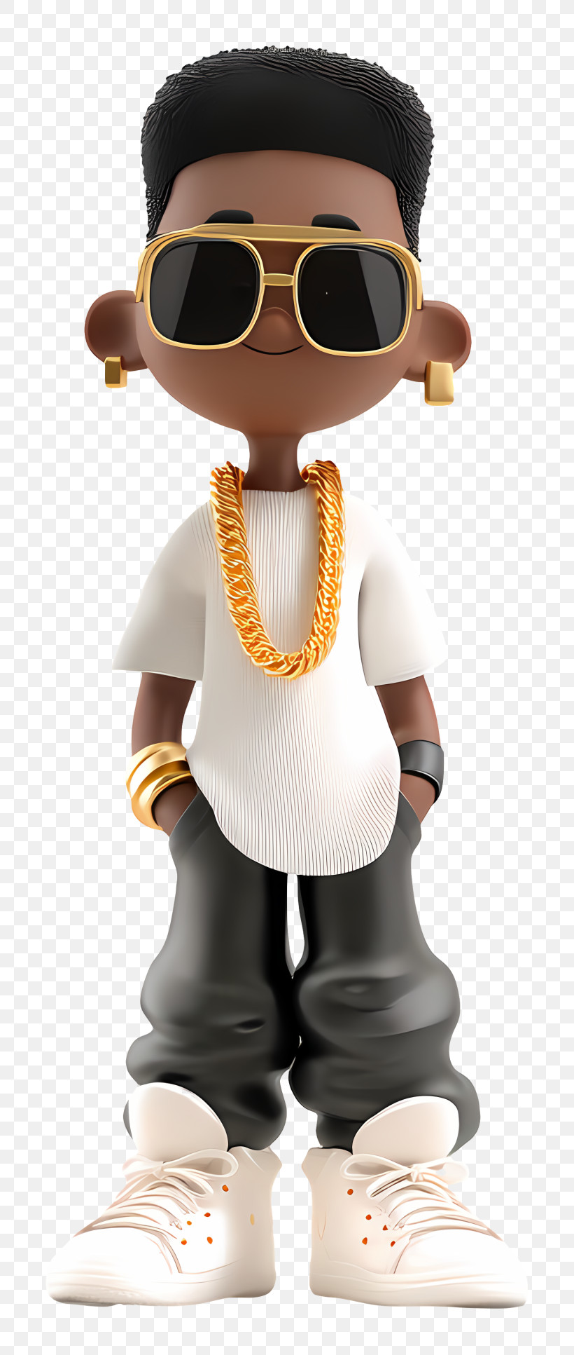 Black Boy - Stylish Character With Accessories, PNG, 1552x3660px, Black ...