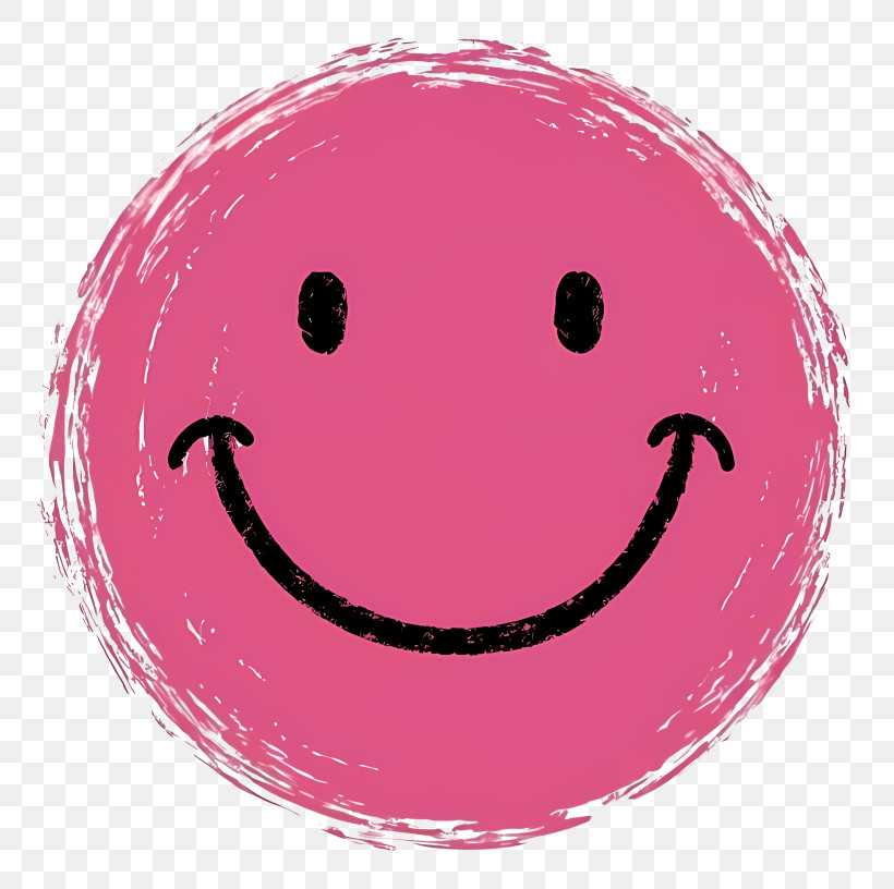 Smiley Face - Pink Smiley Face Icon, PNG, 2952x2940px, Smiley Face, Abstract Illustration Of ...