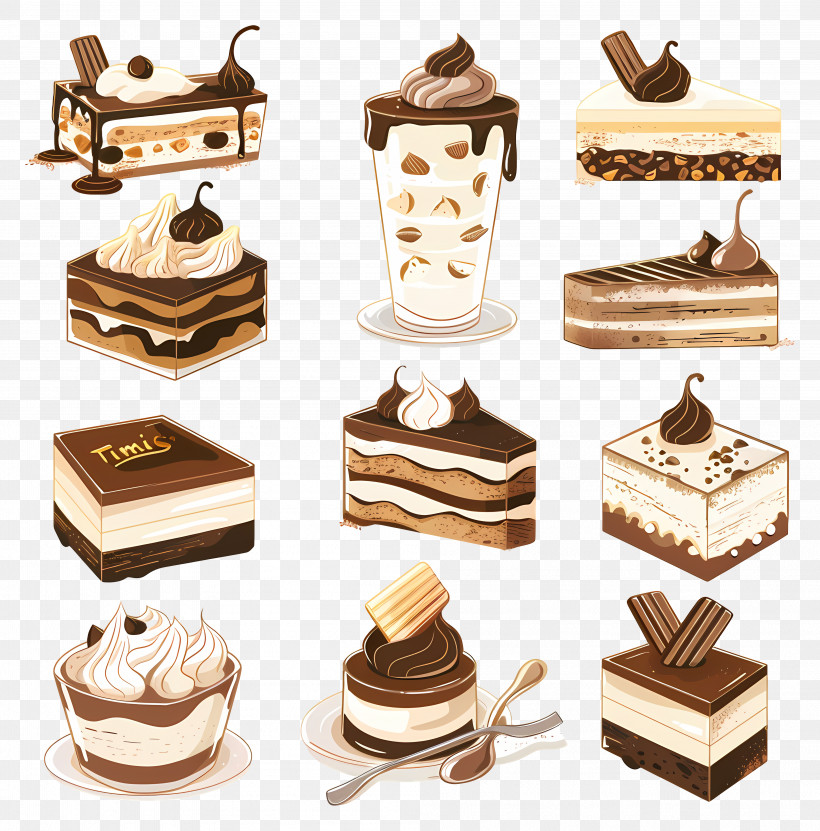 Chocolate Desserts - Assorted Chocolate Desserts, PNG, 3992x4048px ...
