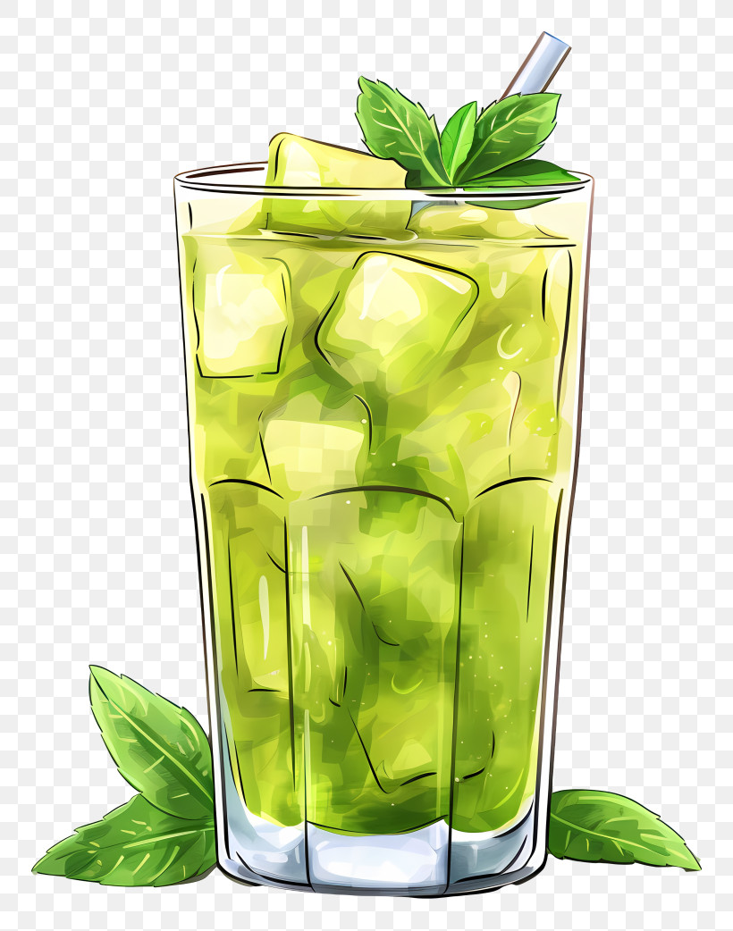 Aam Panna - Refreshing Green Mint Drink Illustration, PNG, 2908x3696px, Aam Panna, Cocktail ...