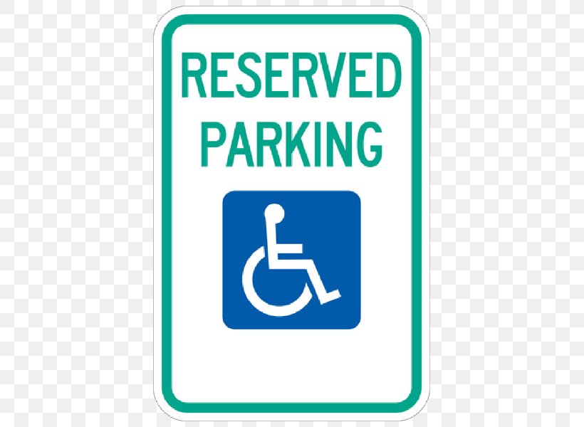 Disabled Parking Permit Disability Car Park Sign, PNG, 600x600px ...