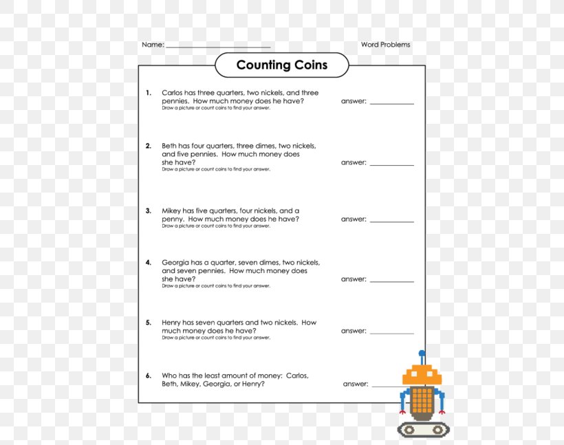 Word Problem Worksheet Mathematics Addition Subtraction PNG 500x647px
