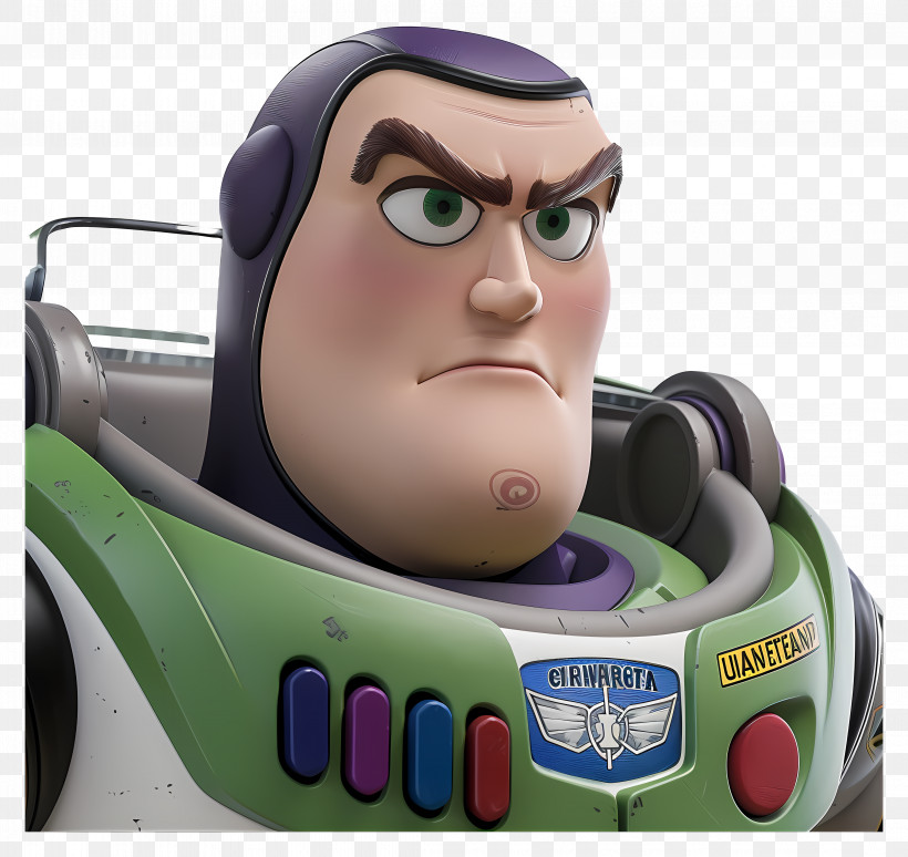 Buzz Lightyear - Buzz Lightyear Side View, PNG, 4336x4096px, Buzz ...