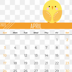 Logo Font Line Calendar Yellow PNG
