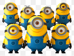 Minions - Group Of Minions PNG