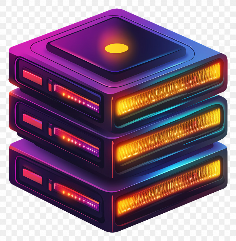 Server Stack Icon - Colorful Server Stack Illustration, PNG, 3460x3532px, Server Stack Icon ...
