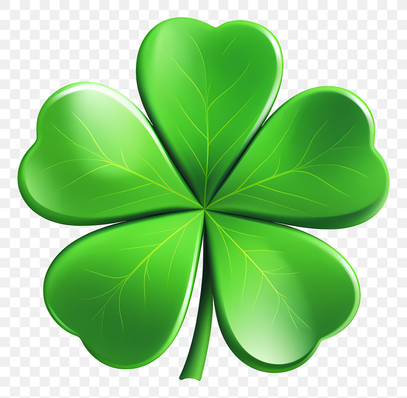 Emoji - Vibrant Green Four-Leaf Clover Icon, PNG, 2928x2868px, Emoji, Four Leaf Clover, Green ...