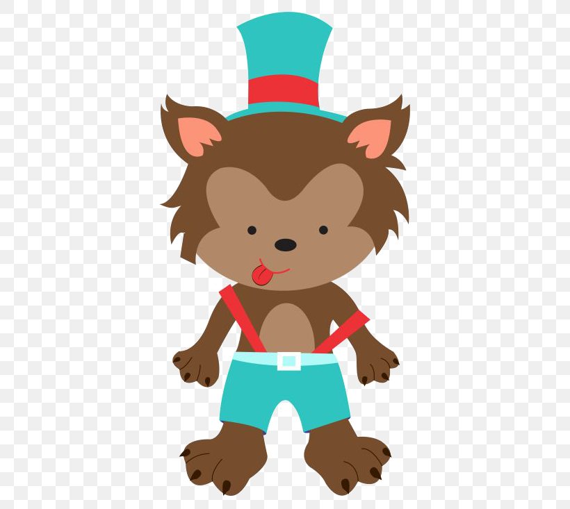 Little Red Riding Hood Big Bad Wolf Fairy Tale Short Story Clip Art 