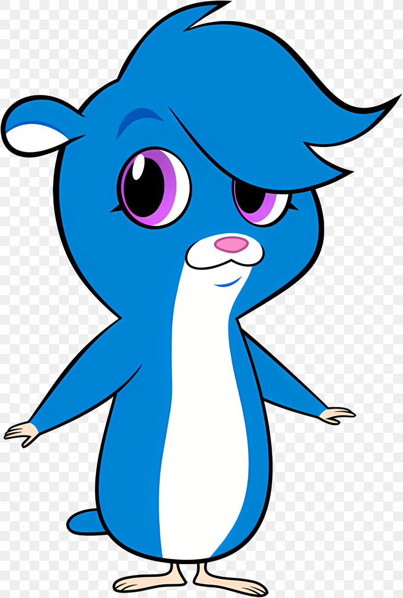 The Zhuzhus - Blue Cartoon Hamster Character, PNG, 1888x2800px, The ...