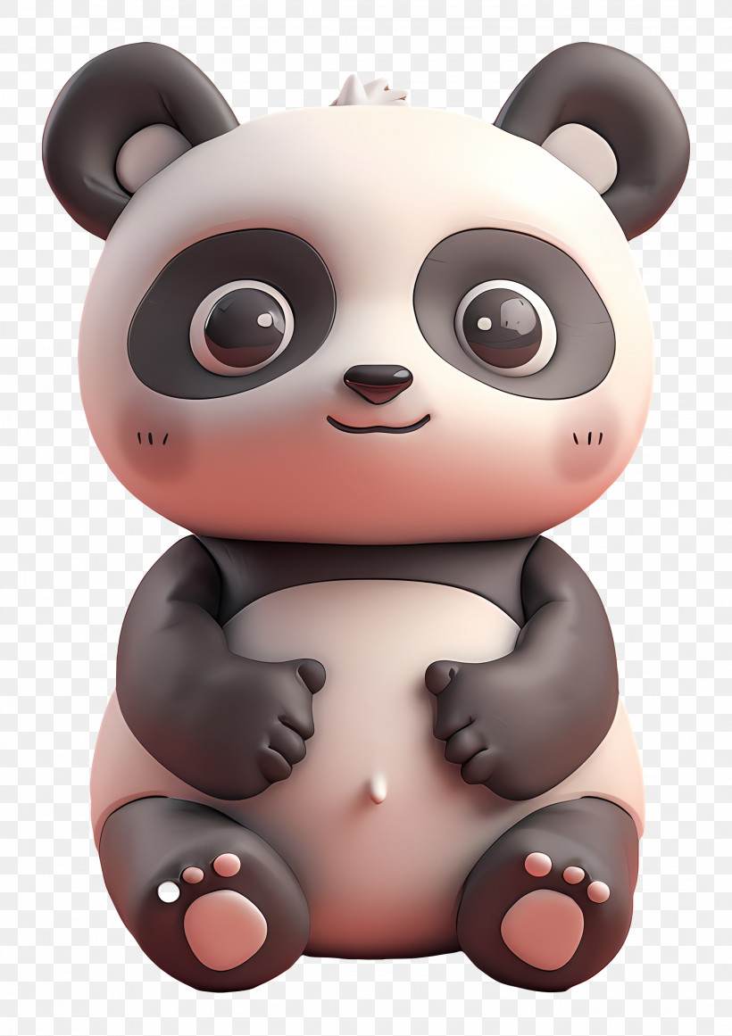 Panda - Cute Panda Toy With Adorable Design, PNG, 2164x3064px, Panda ...