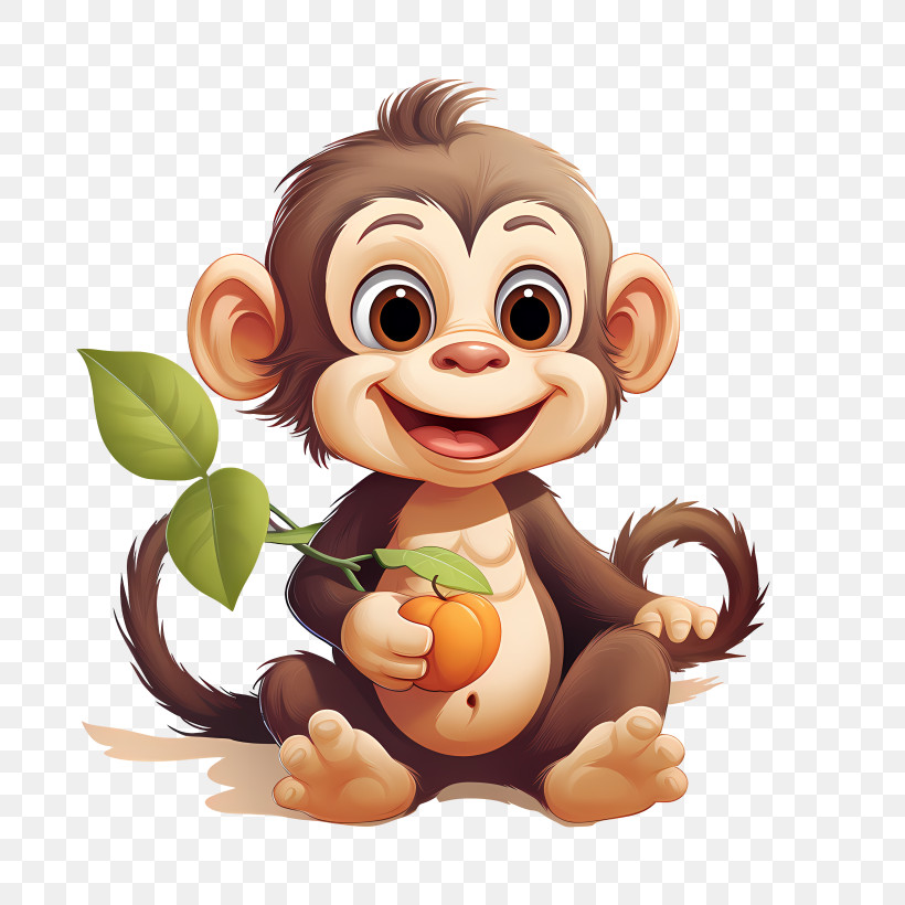 Monkey Day - Cute Monkey Holding A Fruit, PNG, 3724x3724px, Monkey Day ... Monkey Day - Cute Monkey Holding A Fruit, PNG, 3724x3724px, Monkey Day ...