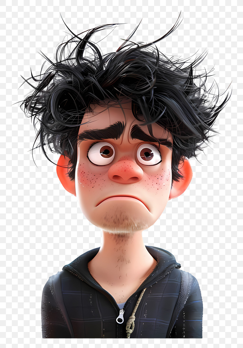 Male Cartoon Characters With Messy Hair - Infoupdate.org