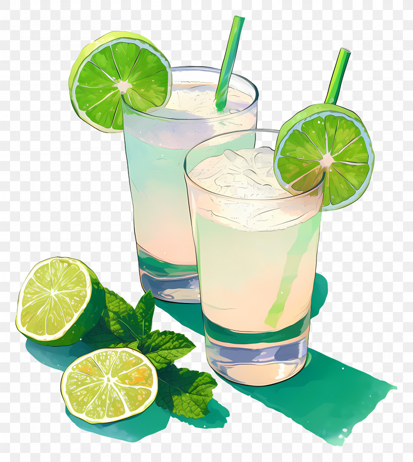National Margarita Day - Refreshing Lime Drinks With Ice, PNG, 3332x3732px, National Margarita ...