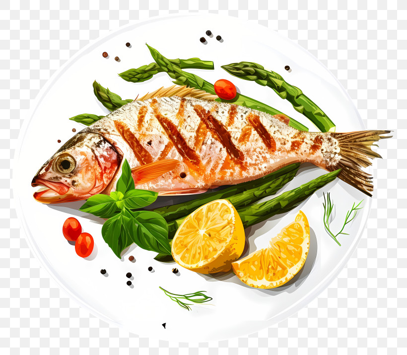 Fish Dish Simplistic Vector Art - Grilled Fish, PNG, 4060x3544px, Fish ...