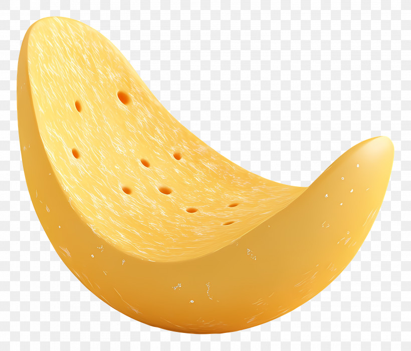 Cartoon Potato Chip - Cheese Slice With Holes, PNG, 3132x2672px ...