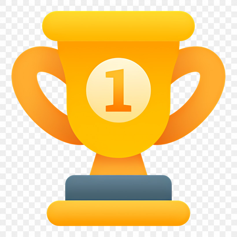 Trophy First - Golden Trophy Award For First Place, PNG, 2048x2048px ...