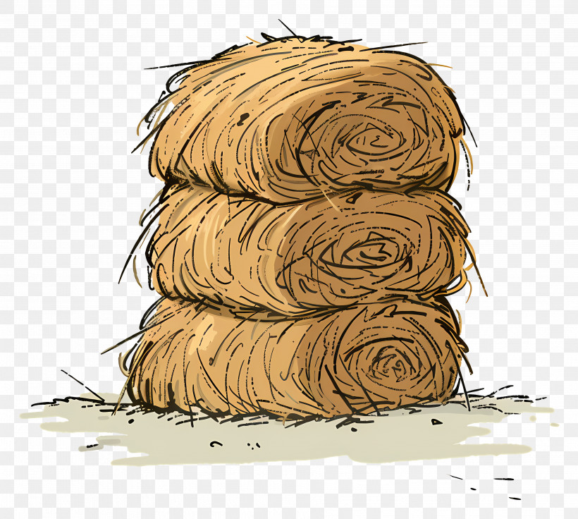 Stack Of Hay - Stacked Hay Bales Illustration, PNG, 3768x3384px, Stack ...
