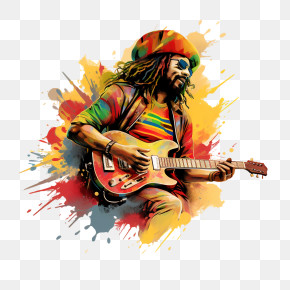 Reggae Dancehall Artist PNG