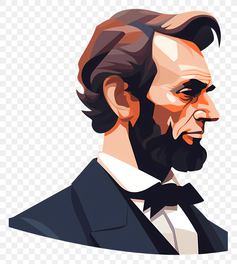 Abraham Lincoln - Portrait Of Abraham Lincoln, PNG, 3252x3628px ...