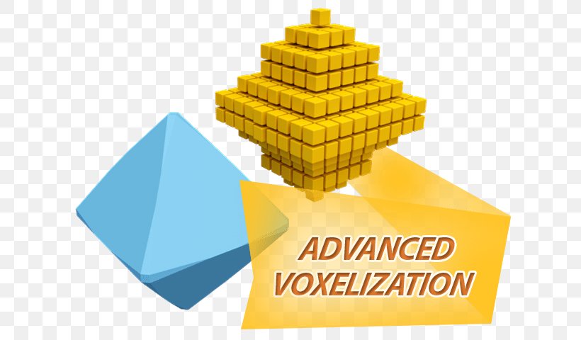 Voxel Three-dimensional Space 3D Computer Graphics Rendering, PNG, 640x480px, 3d Computer ...