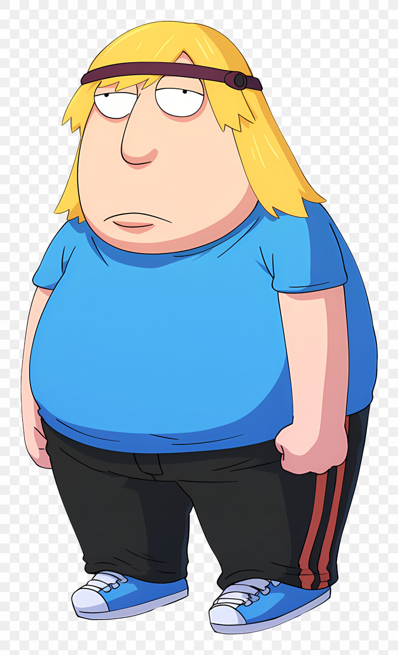 Chris Griffin - Funny Cartoon Character With Blond Hair, PNG ...