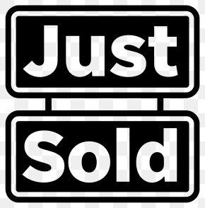 Black Just Sold Sign PNG Images, Download free Black Just Sold Sign ...