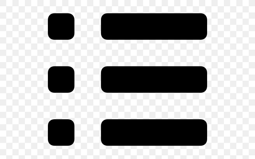 Bullet Microsoft Word Clip Art PNG 512x512px Bullet Black Black