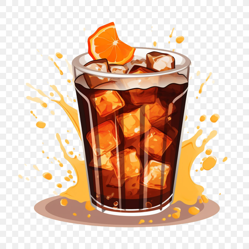 Soda Cola - Glass Of Iced Soda With Splash, PNG, 4096x4096px, Soda Cola ...