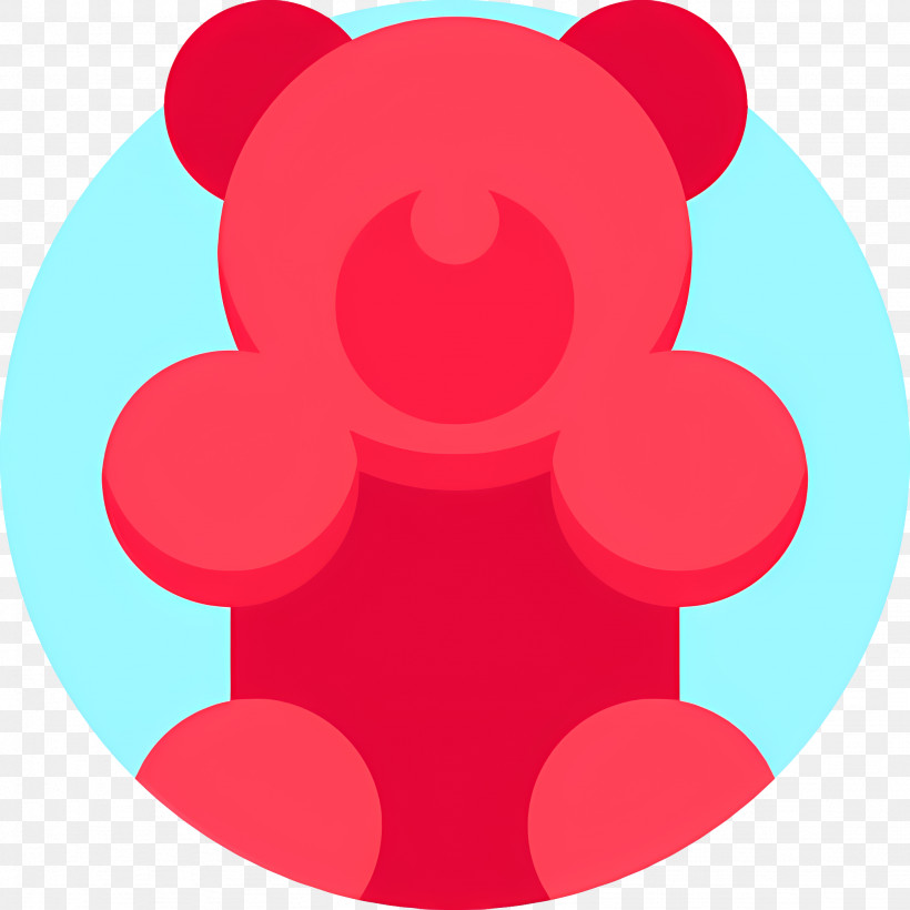 Gummy Bear - Red Gummy Bear Candy, PNG, 2048x2048px, Gummy Bear, Chewy ...