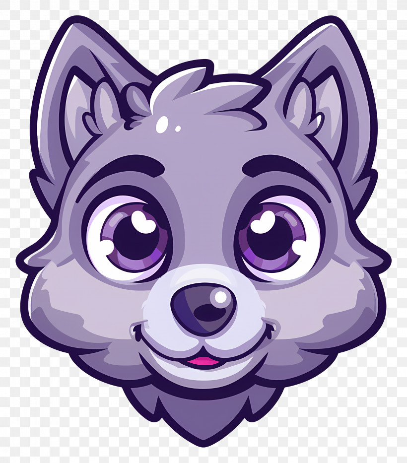 Wolf Head - Cute Cartoon Wolf Head With Big Eyes, PNG, 3232x3680px ... Wolf Head - Cute Cartoon Wolf Head With Big Eyes, PNG, 3232x3680px ...