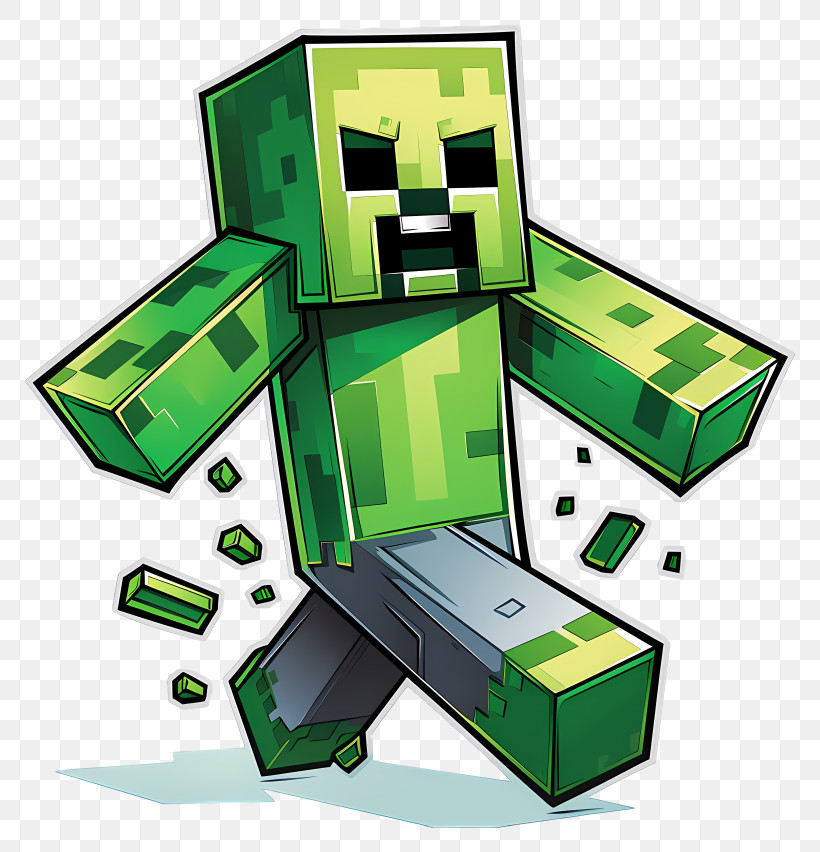 Minecraft Creeper - Minecraft Creeper, PNG, 4056x4216px, Minecraft ...