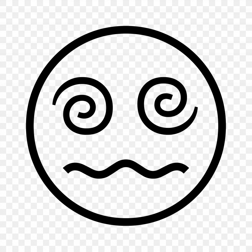 Face With Spiral Eyes Emoji - Dizzy Face Emoji Illustration, PNG ...