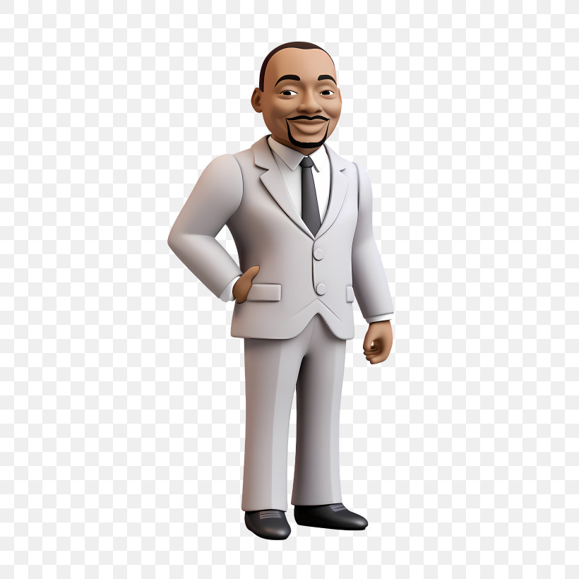 Martin Luther King Jr Day - Professional Man In Suit, PNG, 3848x3848px ...