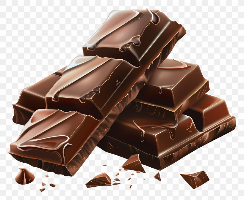 Stack Of Chocolate Bars - Stack Of Chocolate Bars Illustration, PNG ...