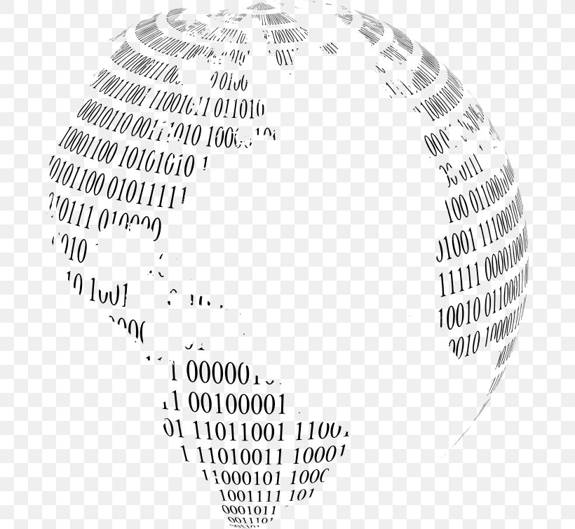 Binary Number Binary Code Earth Sphere PNG 688x754px Watercolor 