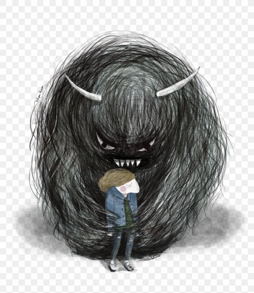 Sadness Depression Emotion Fear, PNG, 889x1024px, Sadness, Black Hair ...
