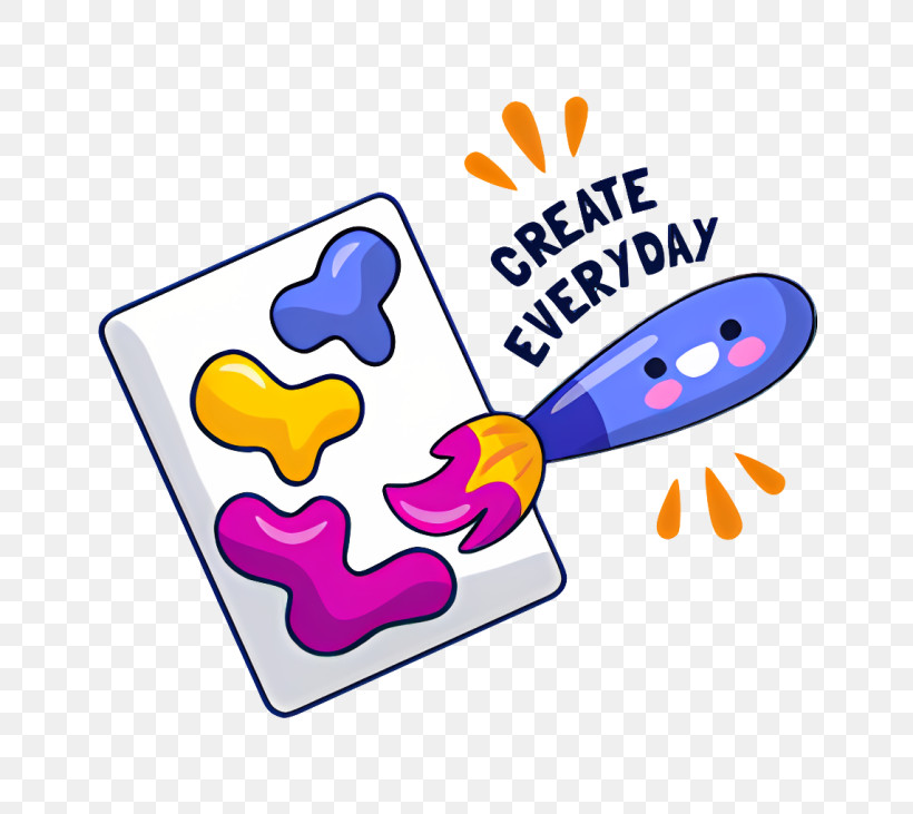 Paintbrush - Create Everyday With Paintbrush And Palette, PNG ...