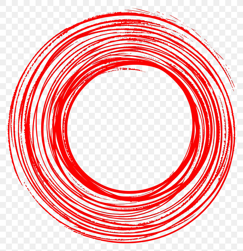 Red Marker Circle - Red Circle Symbol On Transparent Background, PNG, 3904x4024px, Red Marker ...