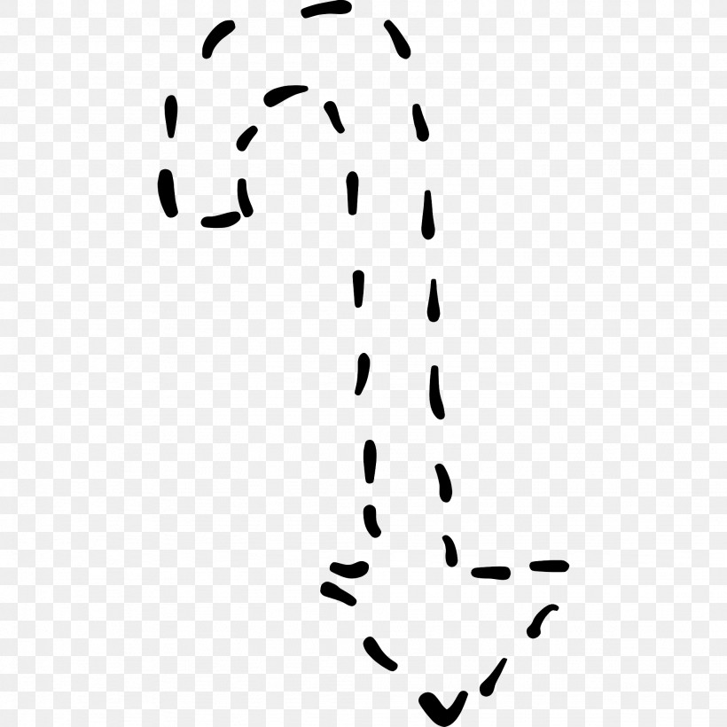 Dotted Arrow - Dotted Arrow Symbol, PNG, 2048x2048px, Dotted Arrow ...