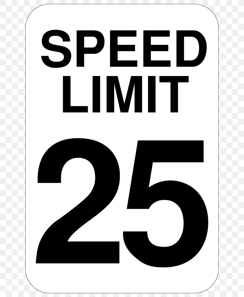 Speed Limit Traffic Sign Miles Per Hour United States PNG 676x1000px