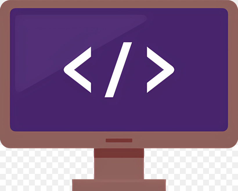 It - Computer Monitor With Coding Symbol, PNG, 2048x1648px, It, Code Display, Coding Environment ...