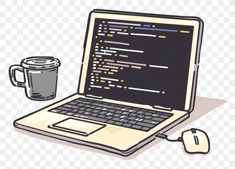 Code Editing - Laptop With Coding Screen For Development, PNG, 3324x2388px, Code Editing, Binary ...