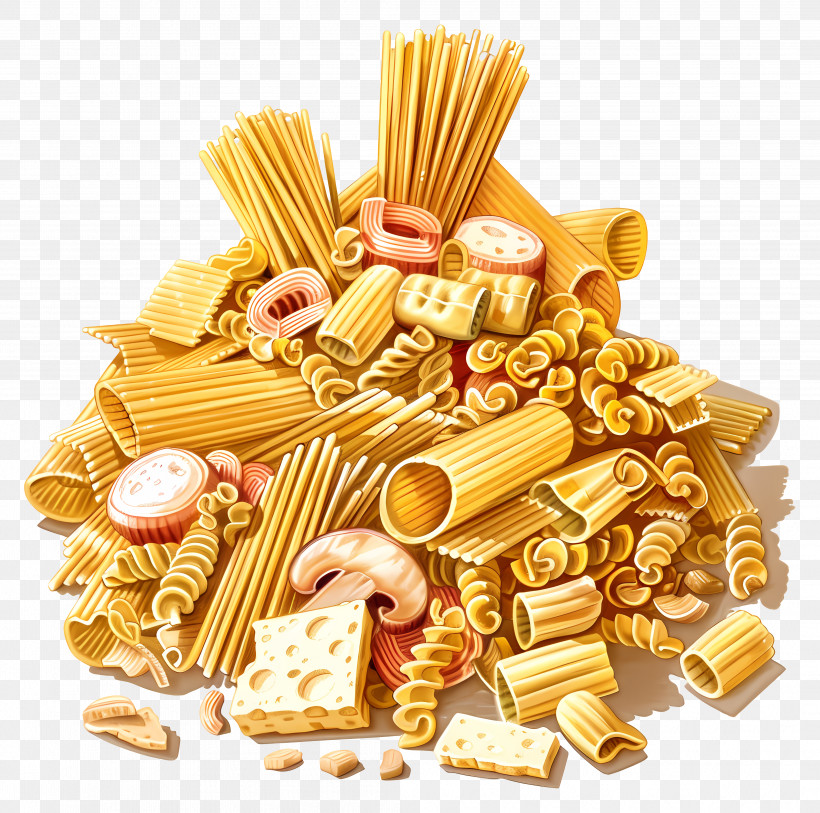 Pasta - Assorted Pasta Varieties, PNG, 4184x4152px, Pasta, Assorted ...