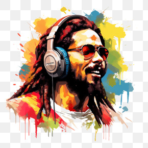 Reggae Dancehall Artist PNG