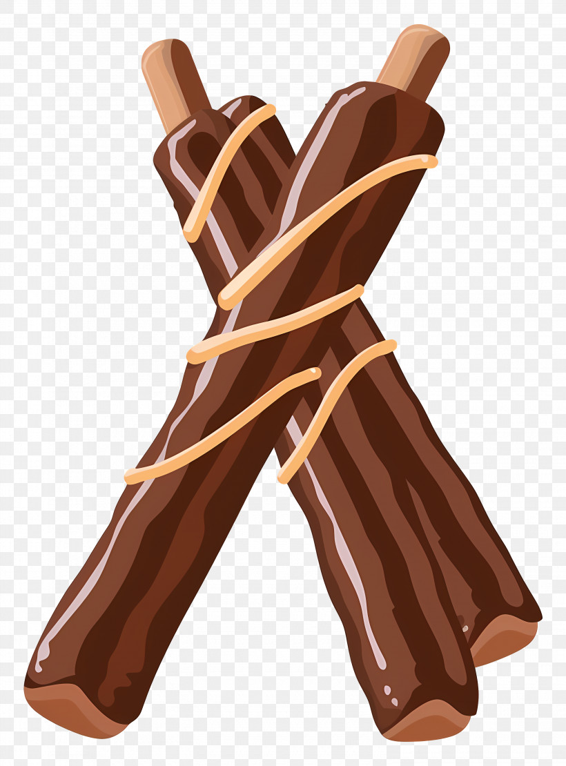 Chocolate Sticks - Chocolate Candy Sticks With Drizzle, PNG ...