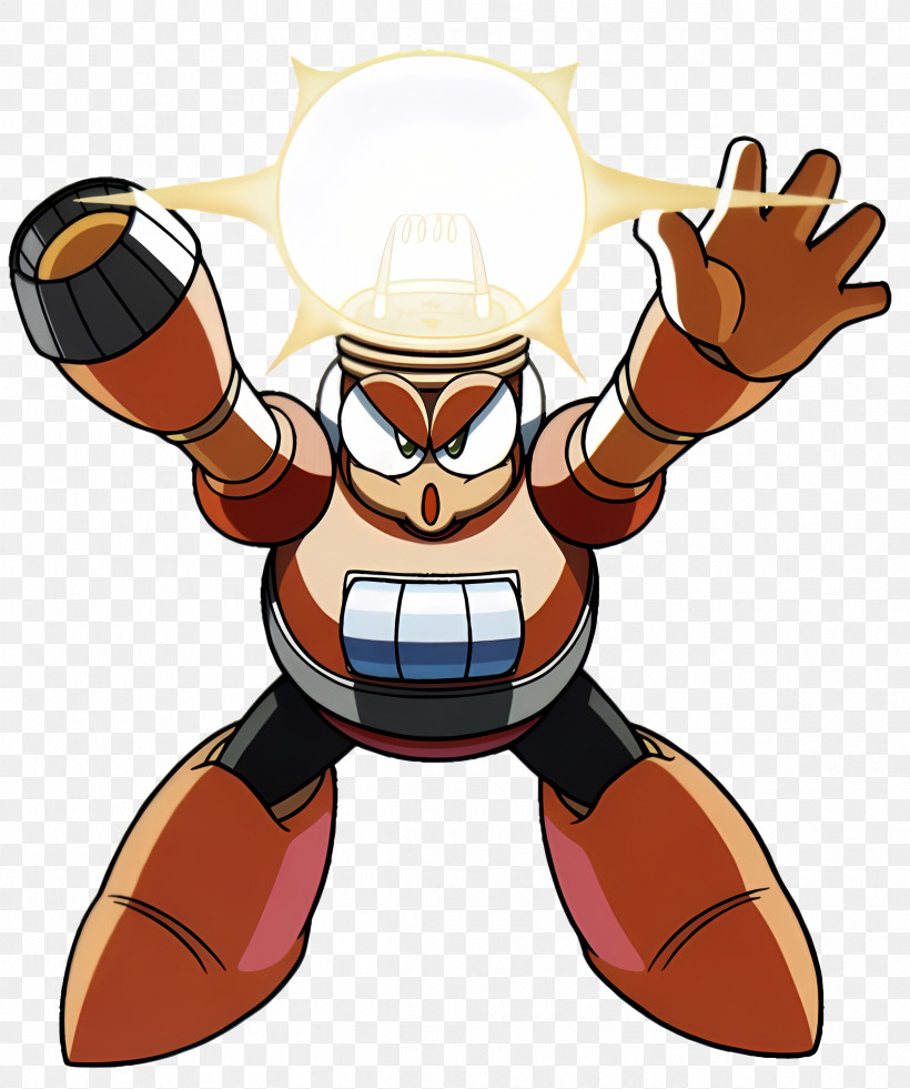 Bright Man - Robot Character With Light, PNG, 2400x2872px, Bright Man ...
