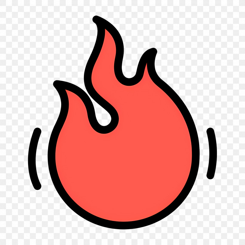 Fire Emoji - Red Fire Symbol Flames Icon, PNG, 2048x2048px, Fire Emoji ...